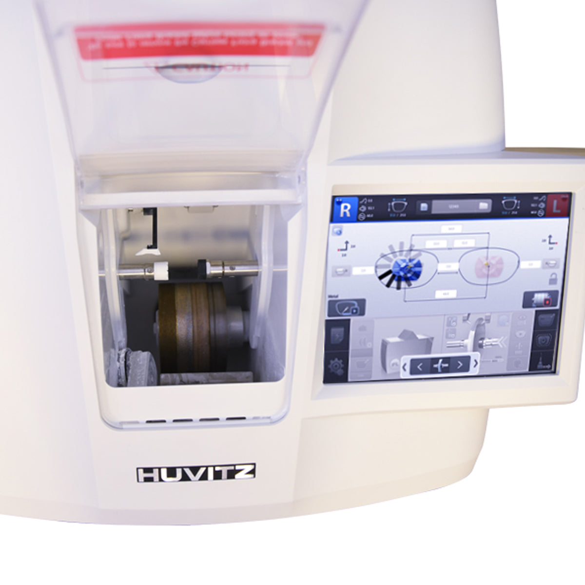 HPE-410 Huvitz Patternless Edger | US Ophthalmic